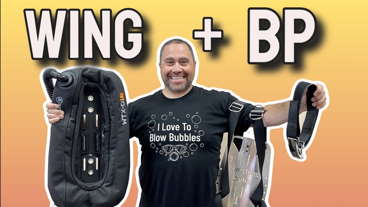 How to attach a Wing to a Backplate! (with & without a tank adapter)
