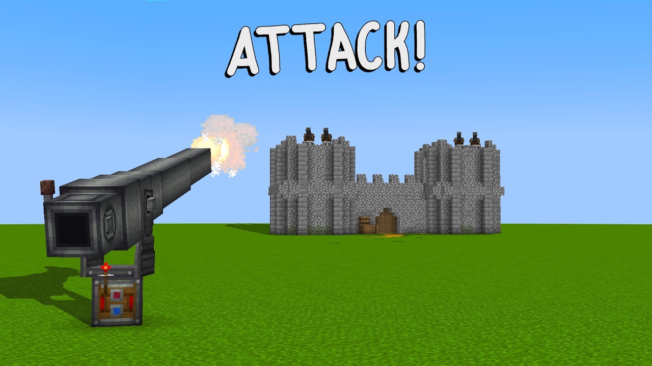 Create Mod Cannons vs Safehouse