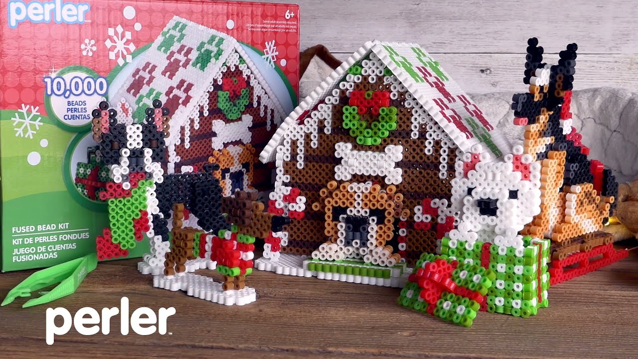 Perler Dog House - NEW Holiday Kit