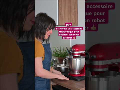 L’ACCESSOIRE TROP PRATIQUE POUR TON ROBOT PÂTISSIER 👍🏼 #KitchenAid