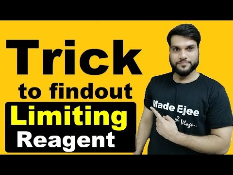 Super Trick to Find Out "LIMITING REAGENT" | with example | mole concept | By Arvind arora