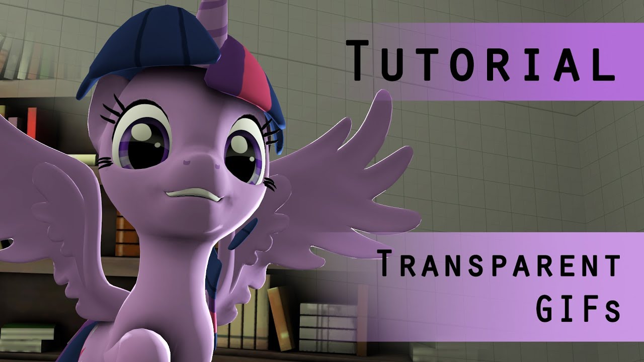 SFM Tutorial: Transparent GIFs