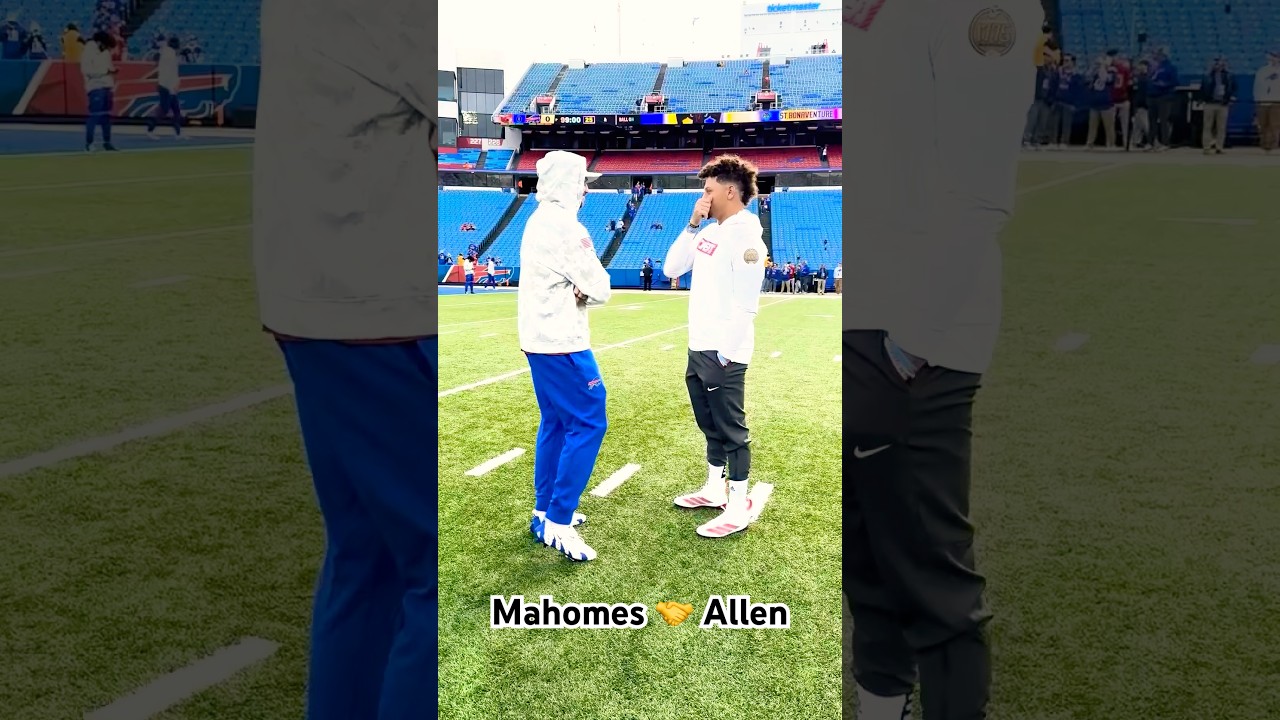 Mahomes 🤝 Allen #ChiefsvsBills