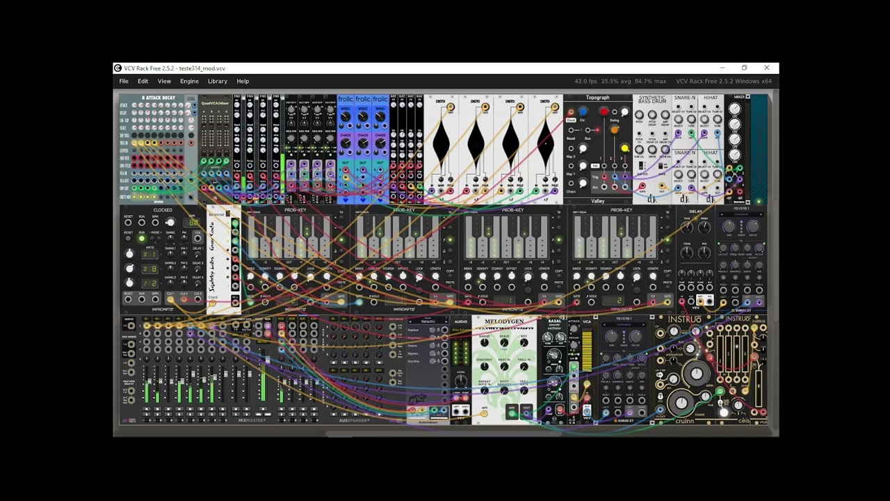 VCV Rack - wheat fields