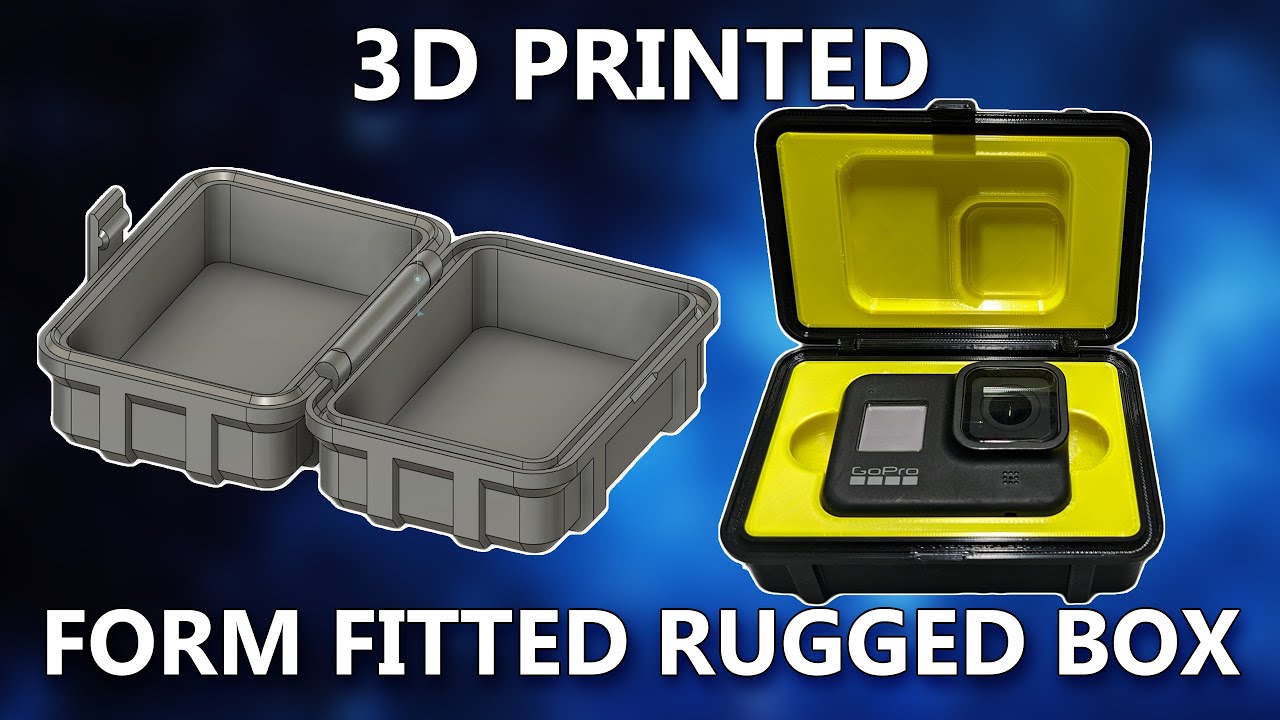 I 3D Printed a Form Fitted Rugged Box | Here's How I Did It.