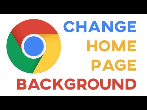 Google Chrome | How to Change Homepage Background Image?