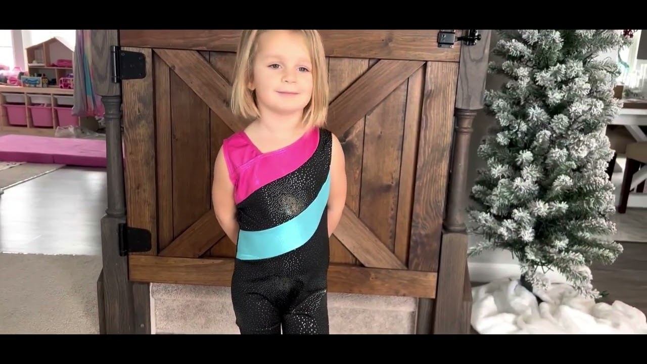 Gymnastics Leotards for Girls Gymnastics Outfit Dance Biketards Clothes for Toddler Kis Girls