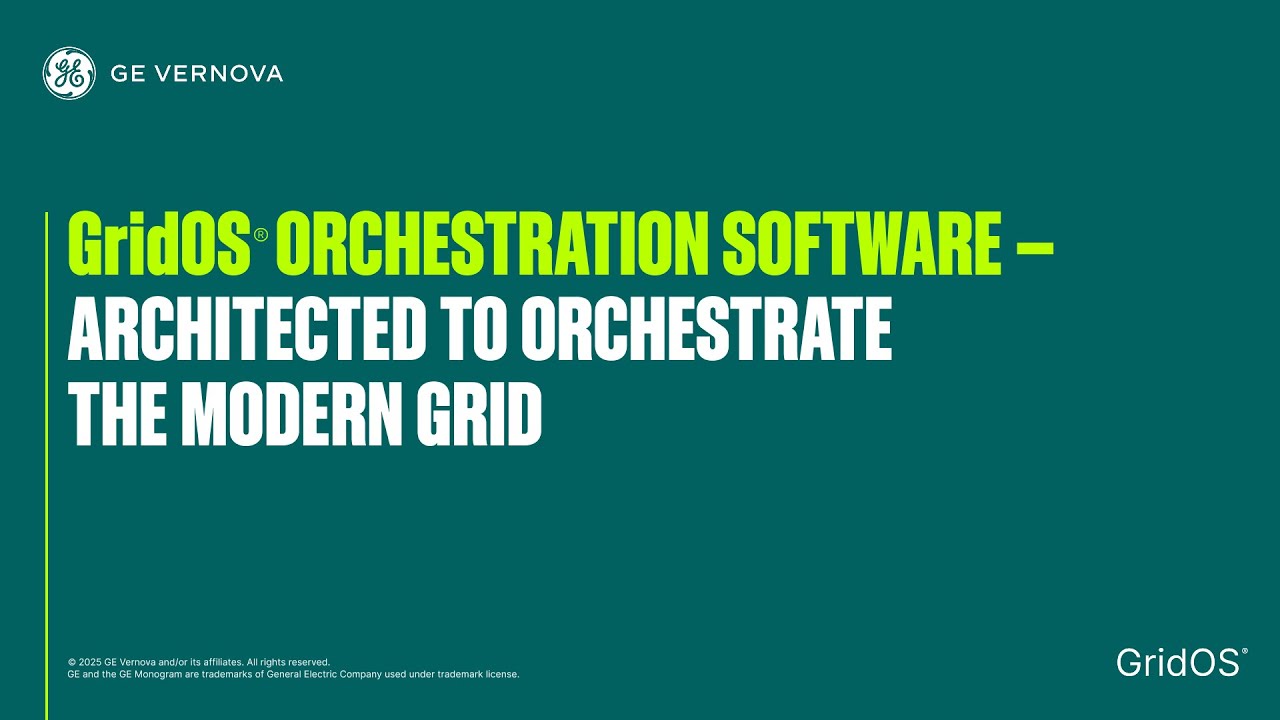 GridOS® Orchestration Software — Architected to Orchestrate the Modern Grid