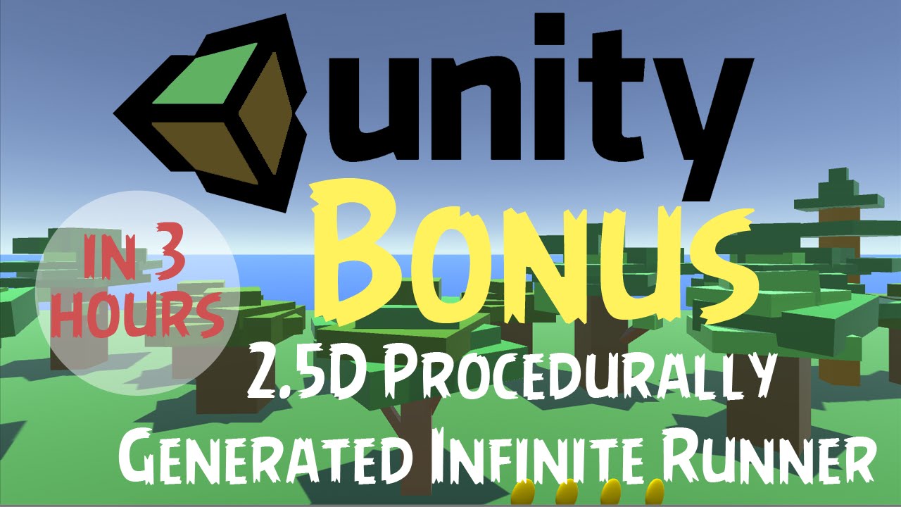 Unity Tutorial: Basic Procedurally Generated Runner - BONUS VIDEO