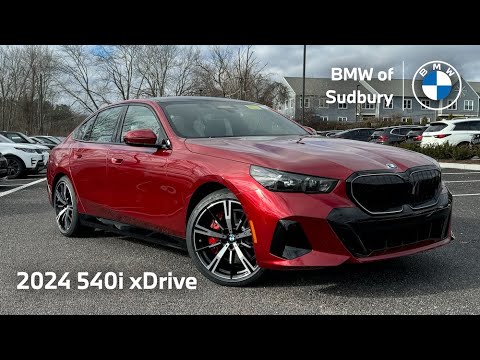 2024 BMW 540i xDrive - Vegas Red! - Video Walkaround - What's New?