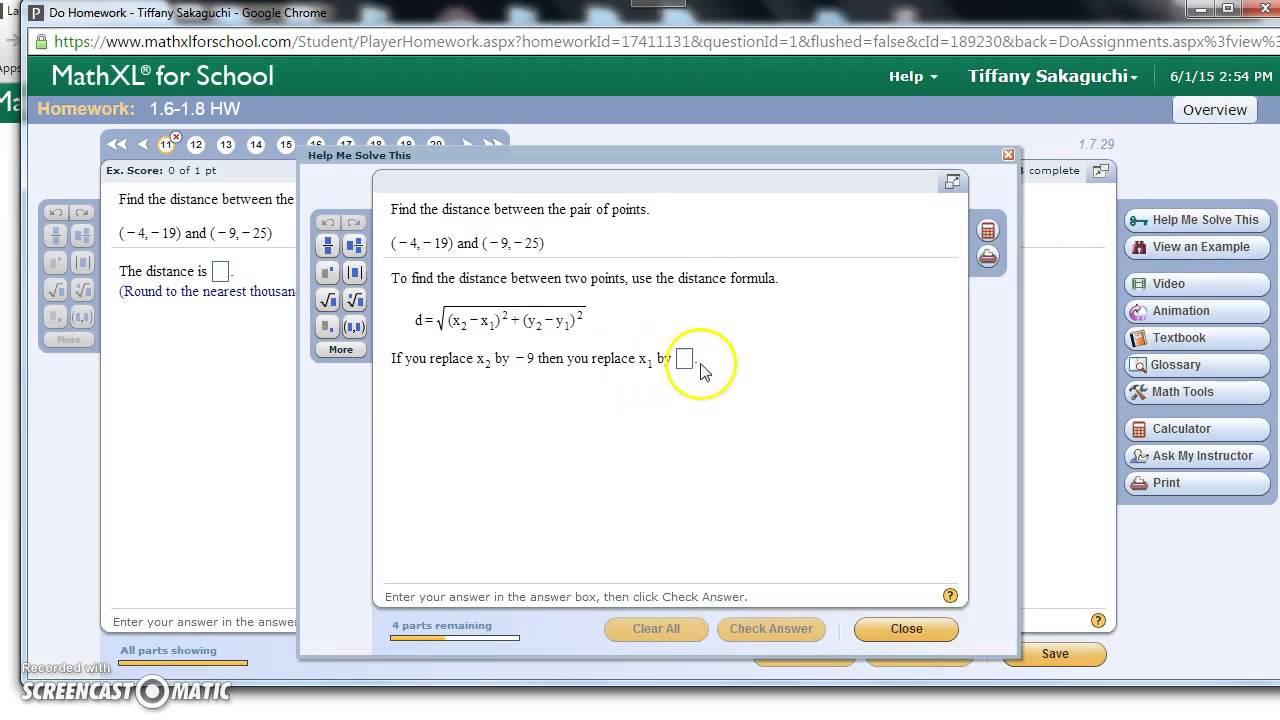MathXLforSchool Tutorial