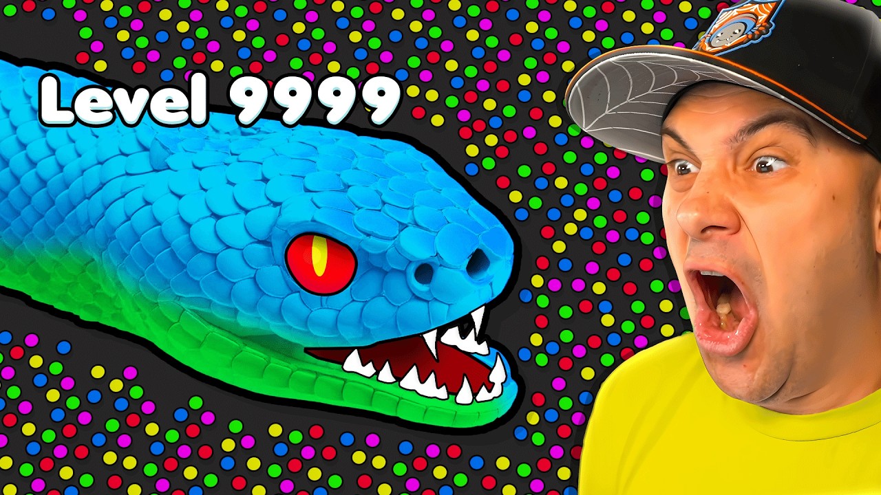 Growing Snakes To MAX LEVEL!