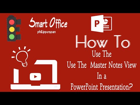 Notes Master View In PowerPoint 13 | Smart Office