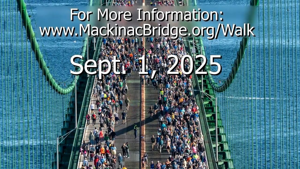2025 Mackinac Bridge Walk Options Video