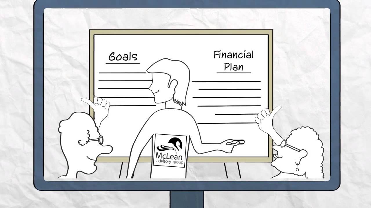 Cartoon animation for a financial advisory group