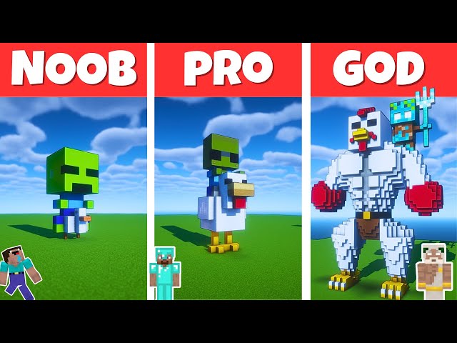 Noob's Chicken Jockey Build Minecraft Map