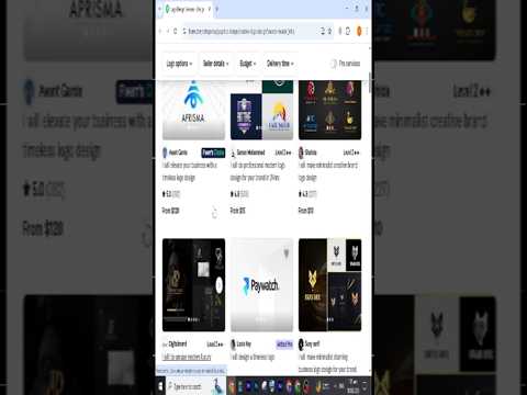 Make 1000$ on #Fiverr with Free AI logo Maker Website