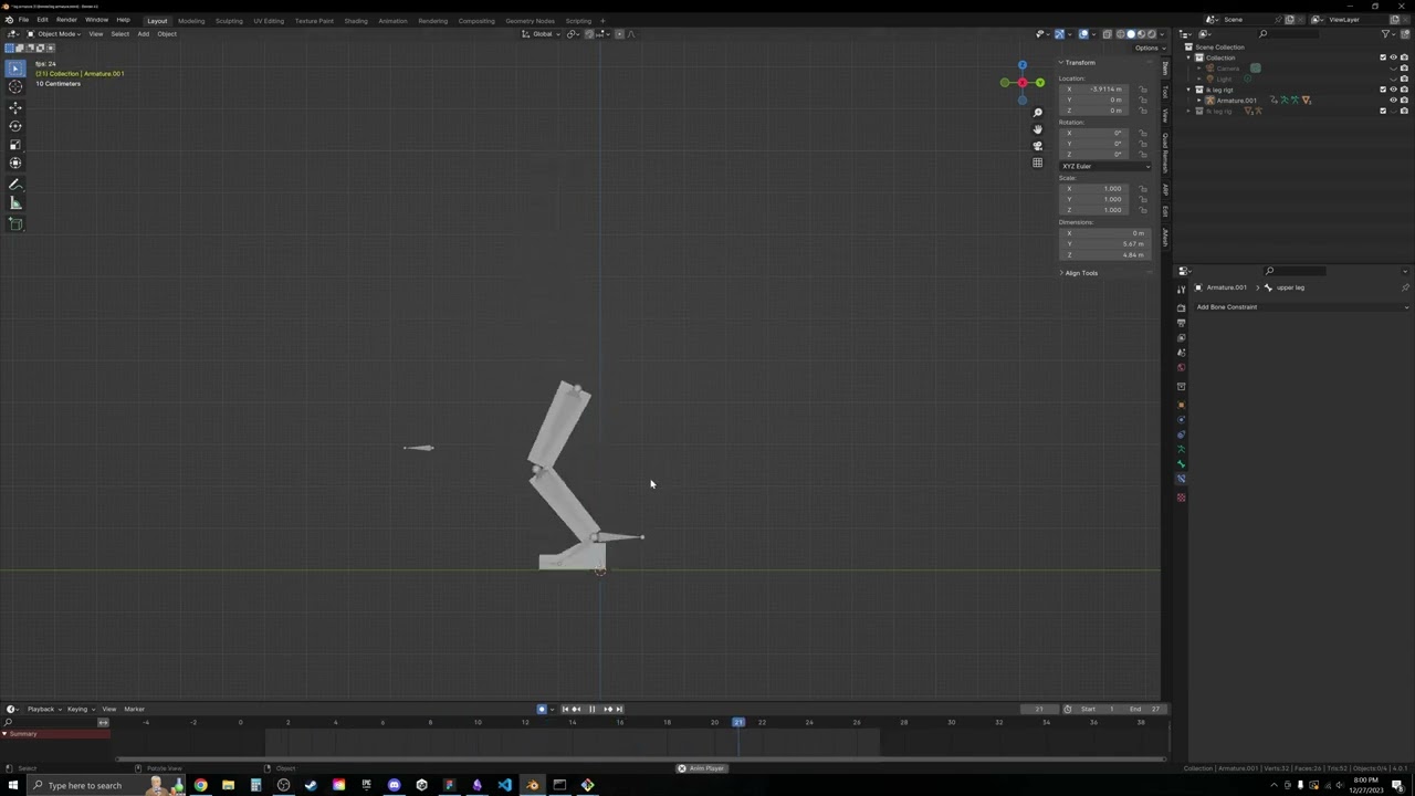 IK Leg animation - Show - GameDev.tv