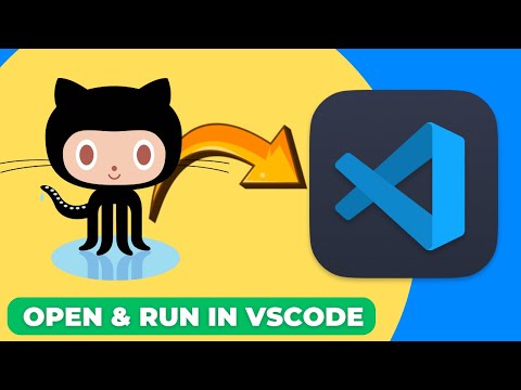 How to Open Github Project in Visual Studio Code | Pull Code from Github (2024)