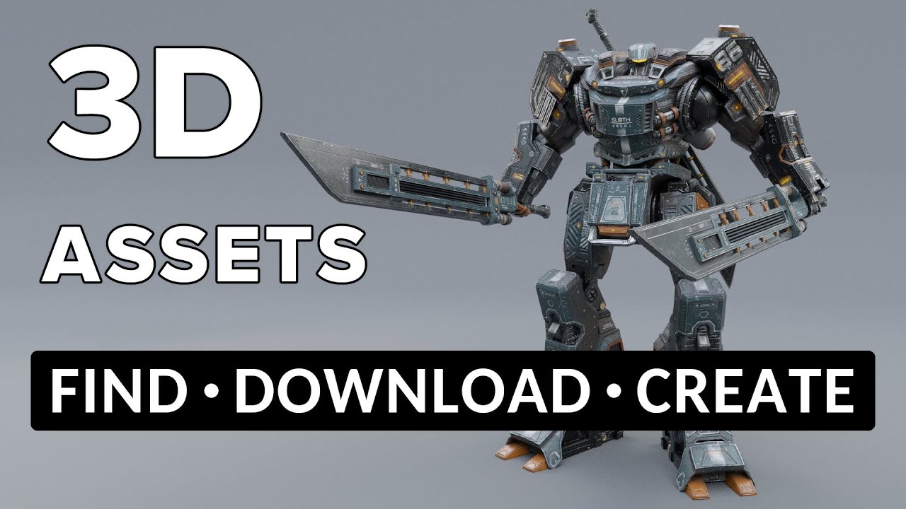 Find 3D Assets at RenderHub 🔷 Your Hub for All Things 3D
