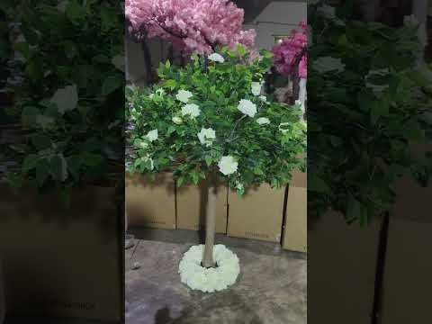 Artificial rose flower tree/cherry blossom tree/wedding table centerpiece decor