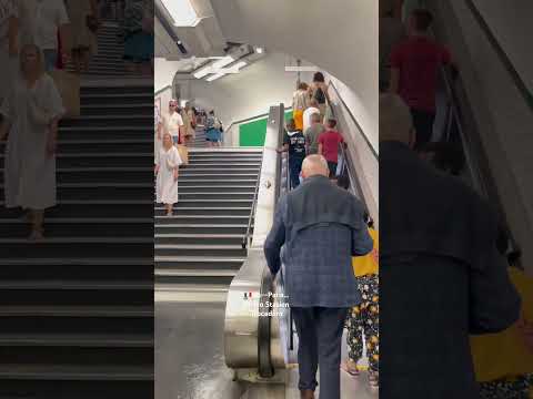 🇫🇷Ah~~Paris...(Métro Station Trocadéro) 03/September/2023