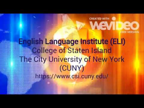 Learn English in New York - COLLEGE OF STATEN ISLAND - English Language Institute teacher