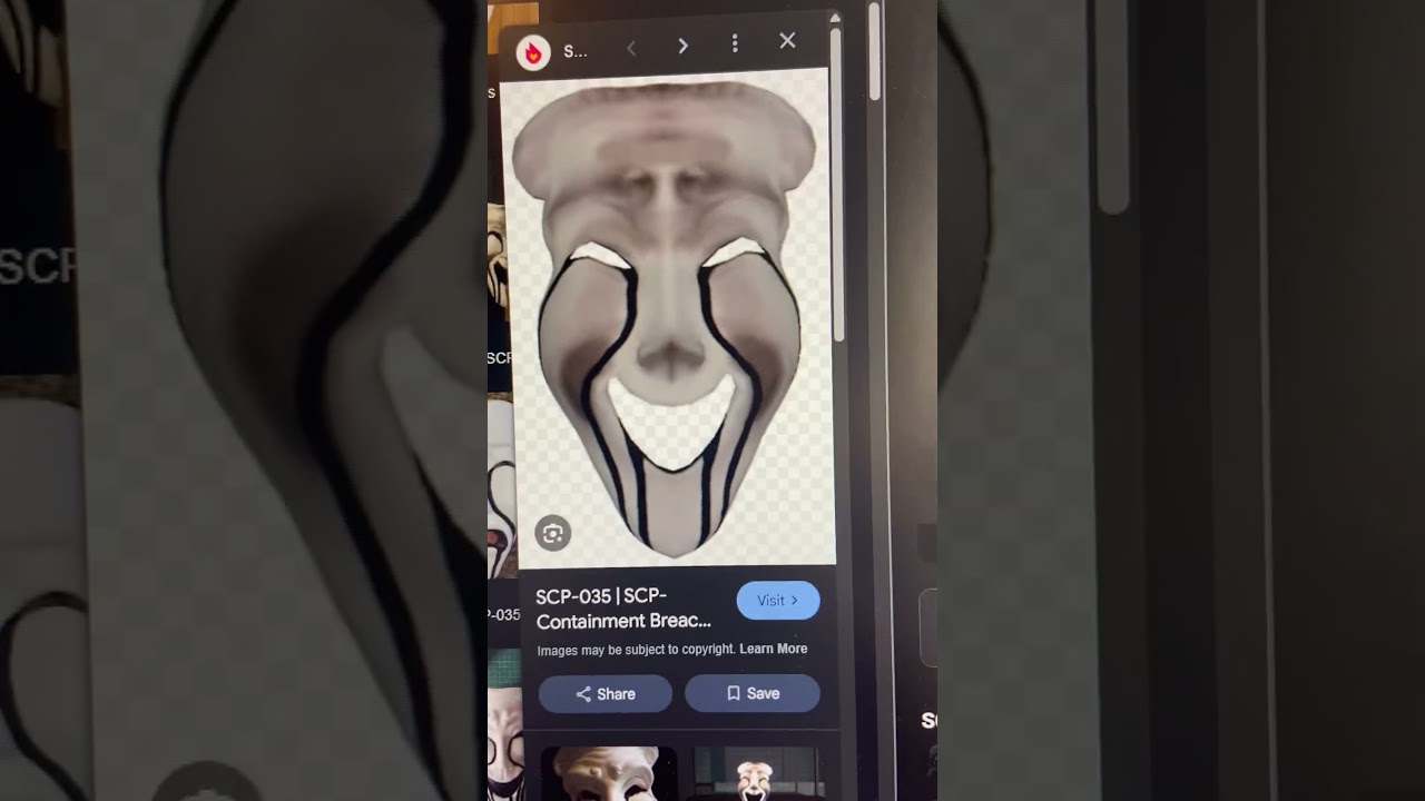 Scp 035 is my favourite if you can’t tell | #scp035 #diy #art #scp #scpfoundation #035