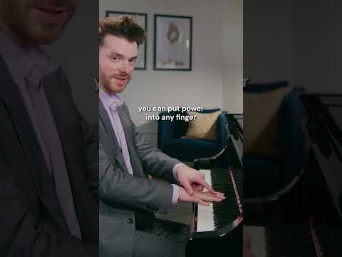 Your pinky is STRONGER than you realize! ๐ค ๐น (How to VOICE CHORDS on the piano) #shorts