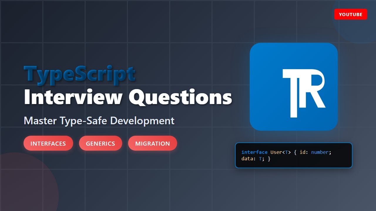 TypeScript Interview Questions 2025: Complete Guide to Type-Safe Development