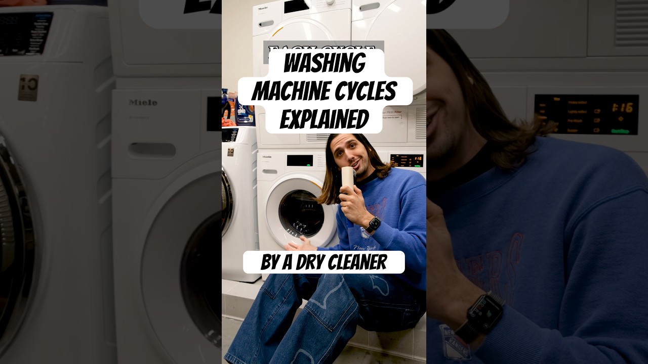 Washing Machine Cycles Explained #laundry