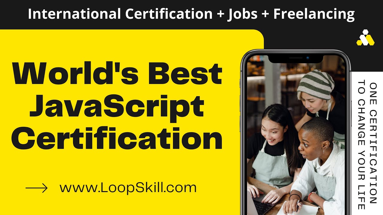 JavaScript Certification | Online JavaScript Certification | International Certification - Loopskill