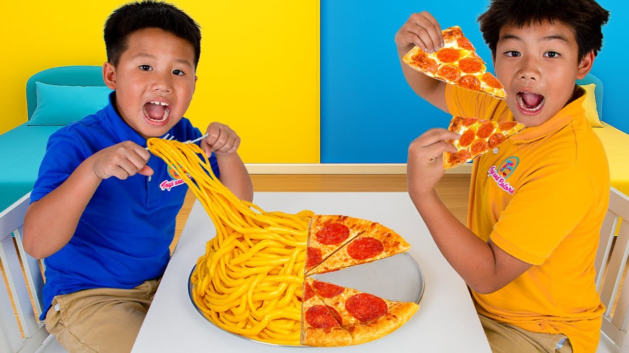 Kaden & Eric Learn Good Habits vs Bad Habits with Friend Emma