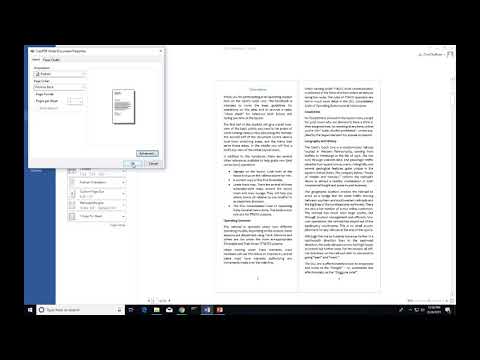 How to print a 4-1/4 x 11" tall booklet
