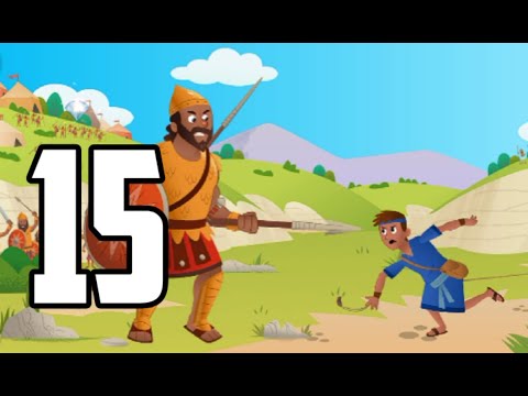 Bible App For Kids: Stones, Slings, And Giant Things | Part 15 - HD Gameplay | Walkthrough