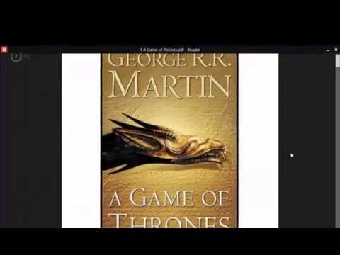 Game of Thrones Ebook Download (all 5 books)