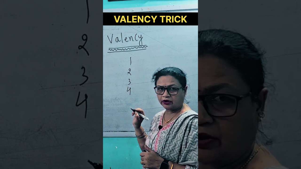 How to Find Valency Fast | Shortcut Explained#shorts #motivation