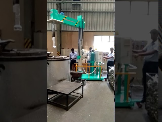 Degassing Machine - Aluminium metal Mobile Degassing Machine ...