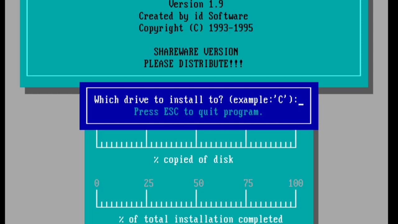 Using FreeDOS - installing programs