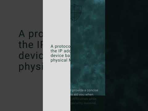 Reverse Address Resolution Protocol, RARP, Cybersecurity Mini Dictionary #shorts