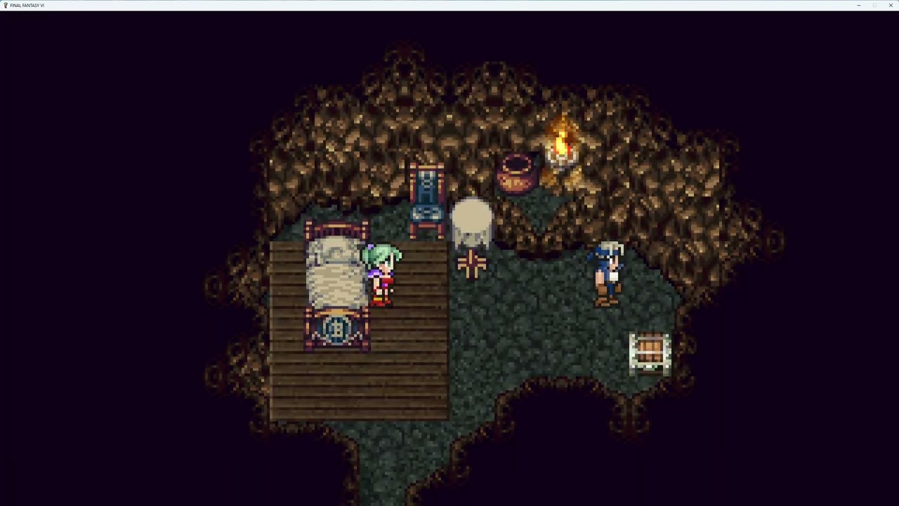 Final Fantasy VI - Returner's Hideout - Banon's Piece of Paper