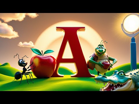 "The Amazing A Adventure Song: Explore Words That Start With A! 🎵✨