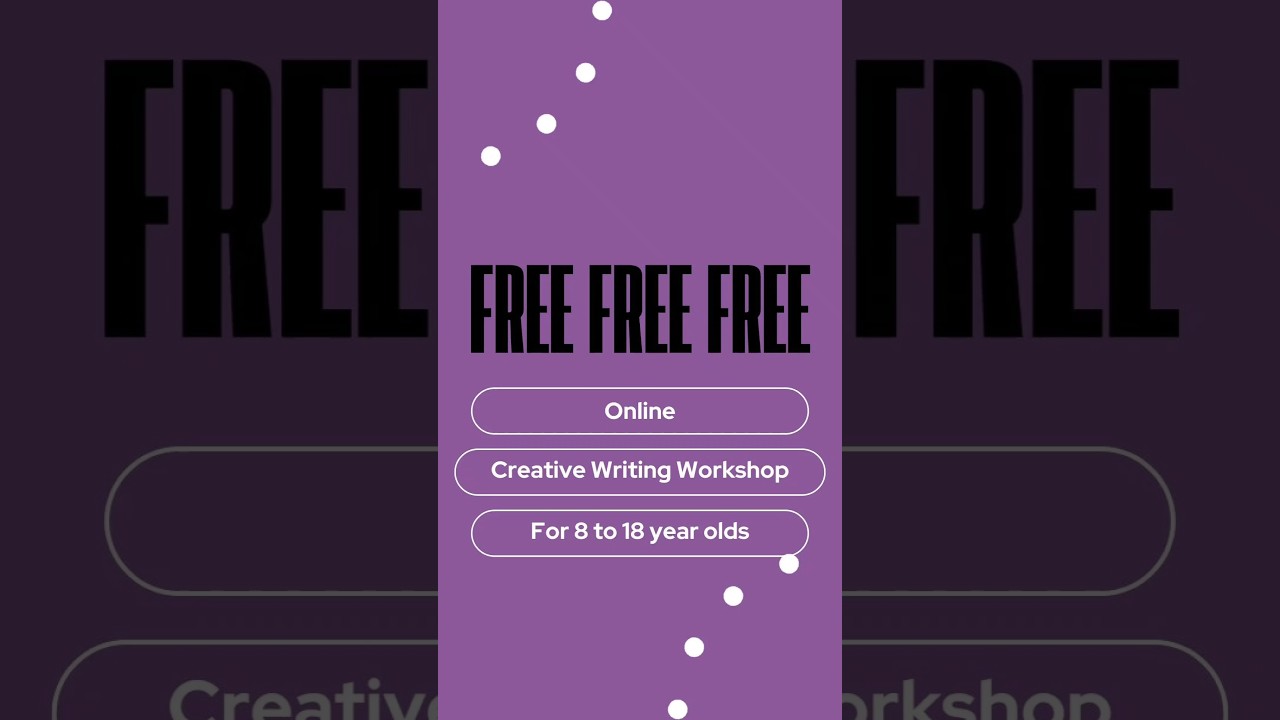 FREE 5-Day Online Creative Writing Workshop for Kids | Build Stories, Characters & Plots!