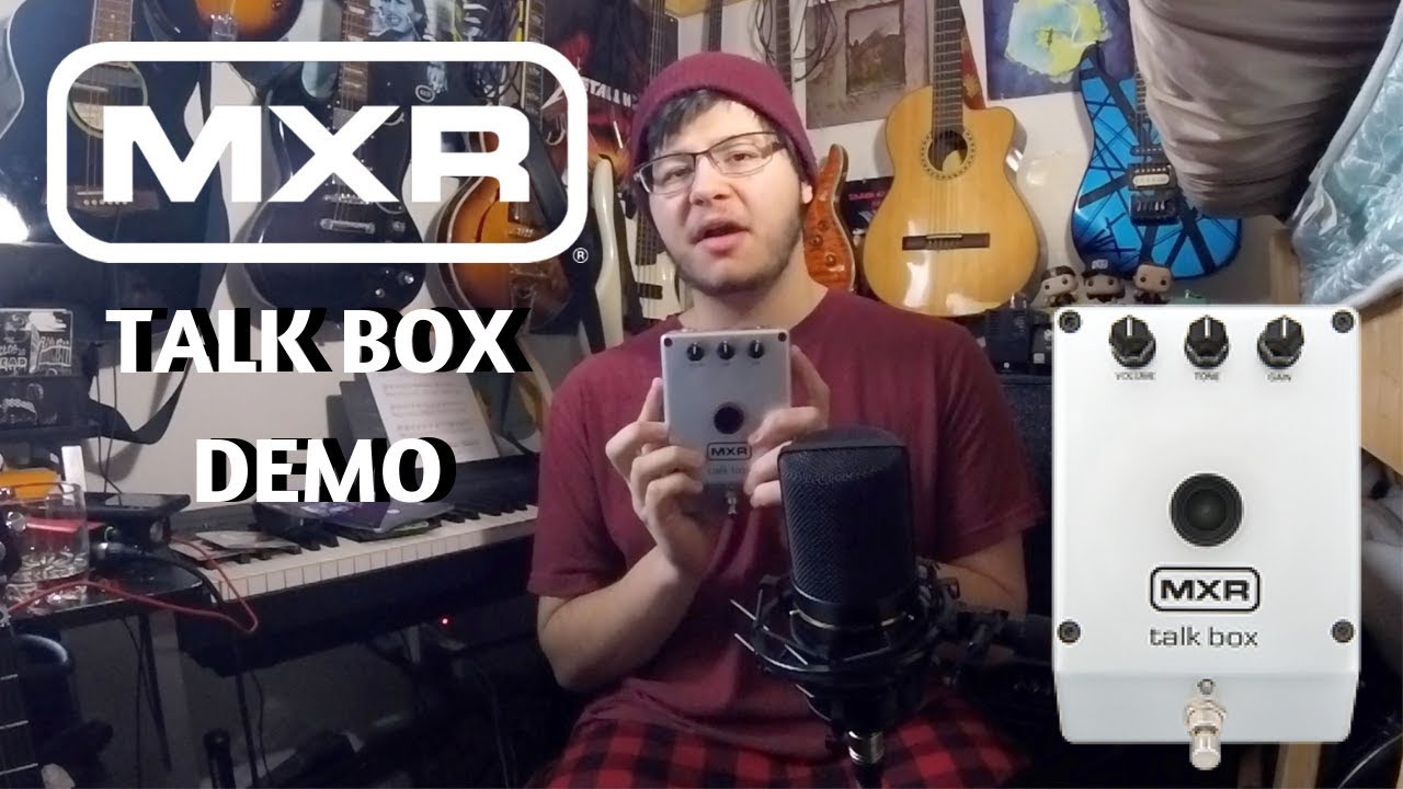 Is This the Most Fun Guitar Pedal? MXR Talk Box Set Up/Demo
