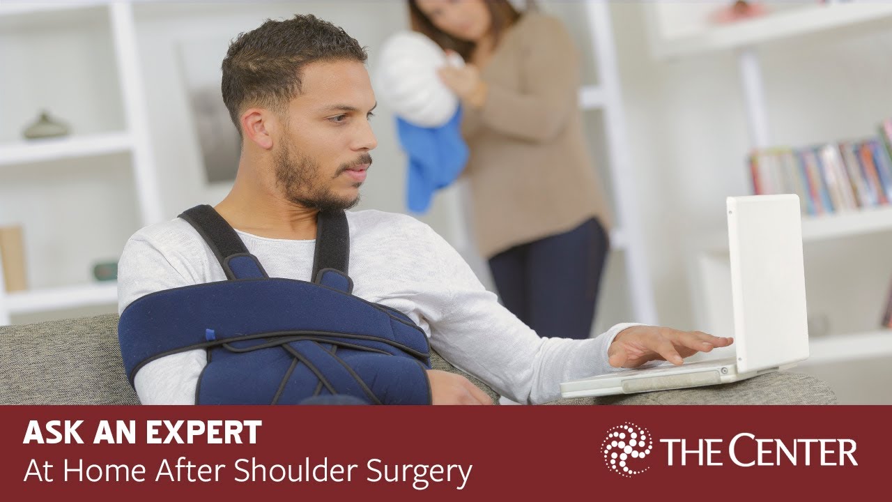 Recovering at Home After Total Shoulder Replacement Surgery