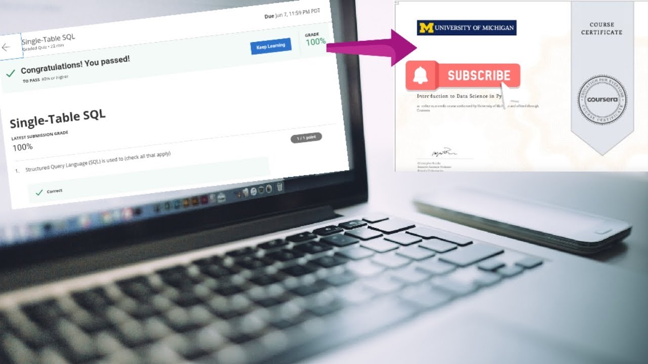 Single Table SQL || Graded Quiz || Using Databases with Python-COURSERA