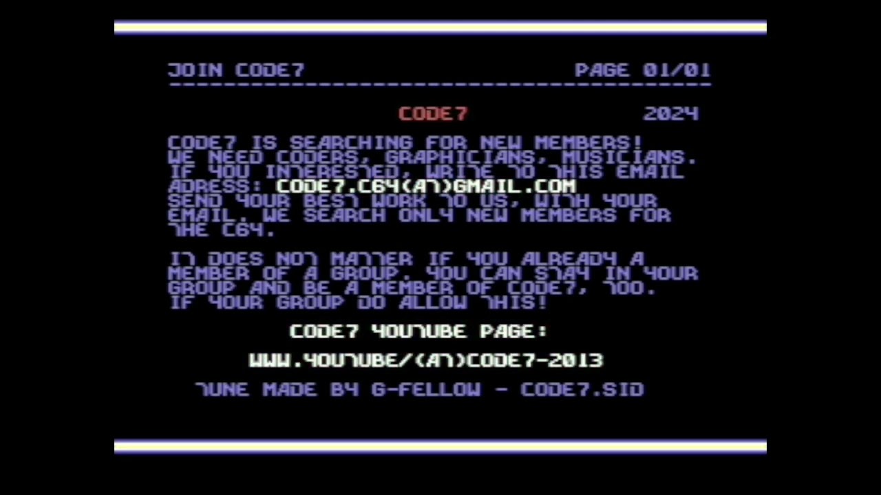 Join CODE7 - Blue Version [2024]