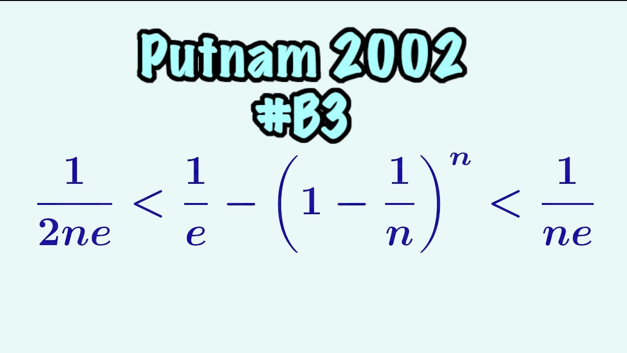 Putnam Exam 2002 B3