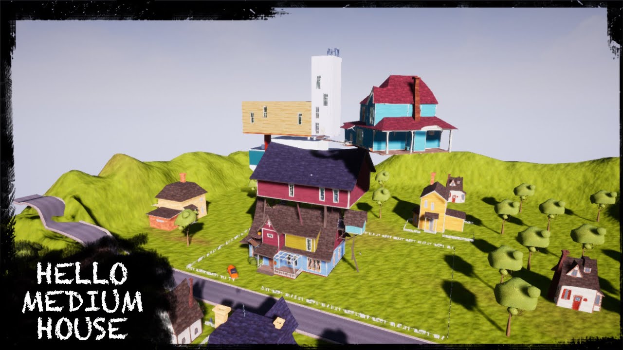 HELLO NEIGHBOR MOD KIT - HELLO MEDIUM HOUSE
