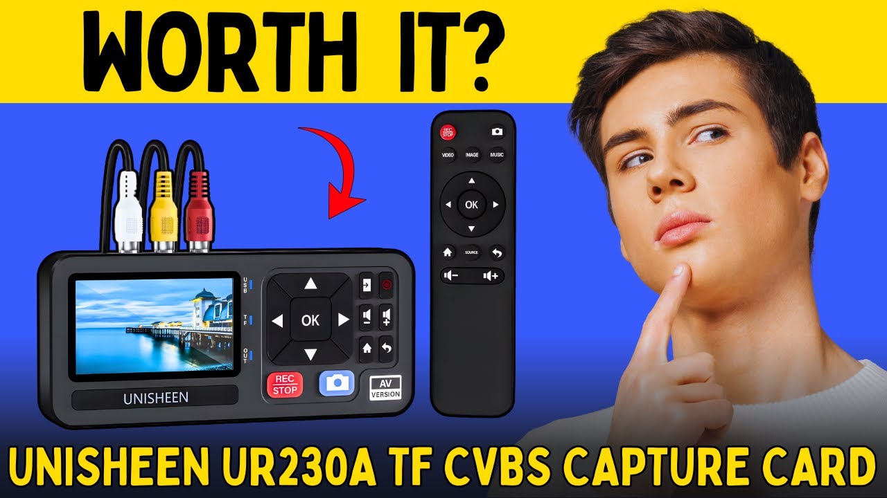 SAVE Your VHS Tapes | Unisheen UR230A TF CVBS Review | The BEST Analog Video Converter!